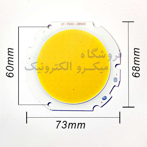 قیمت و خرید LED سی او بی 7660 50 وات 300 میلی آمپر سفید