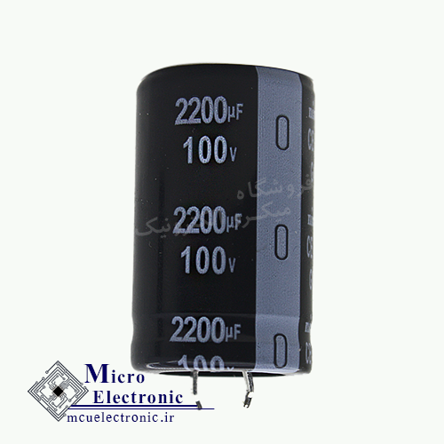 خازن الکترولیت 2200uF 100v