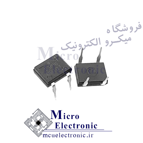 پل دیود مربعی DB107 1A - میکروالکترونیک